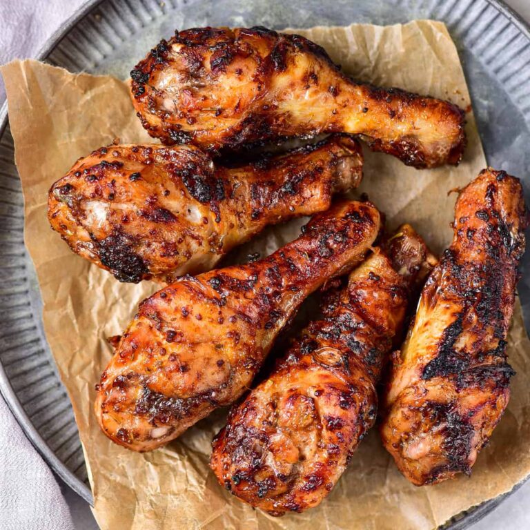 Maple Mustard Chicken Legs - Wow Easy Recipes