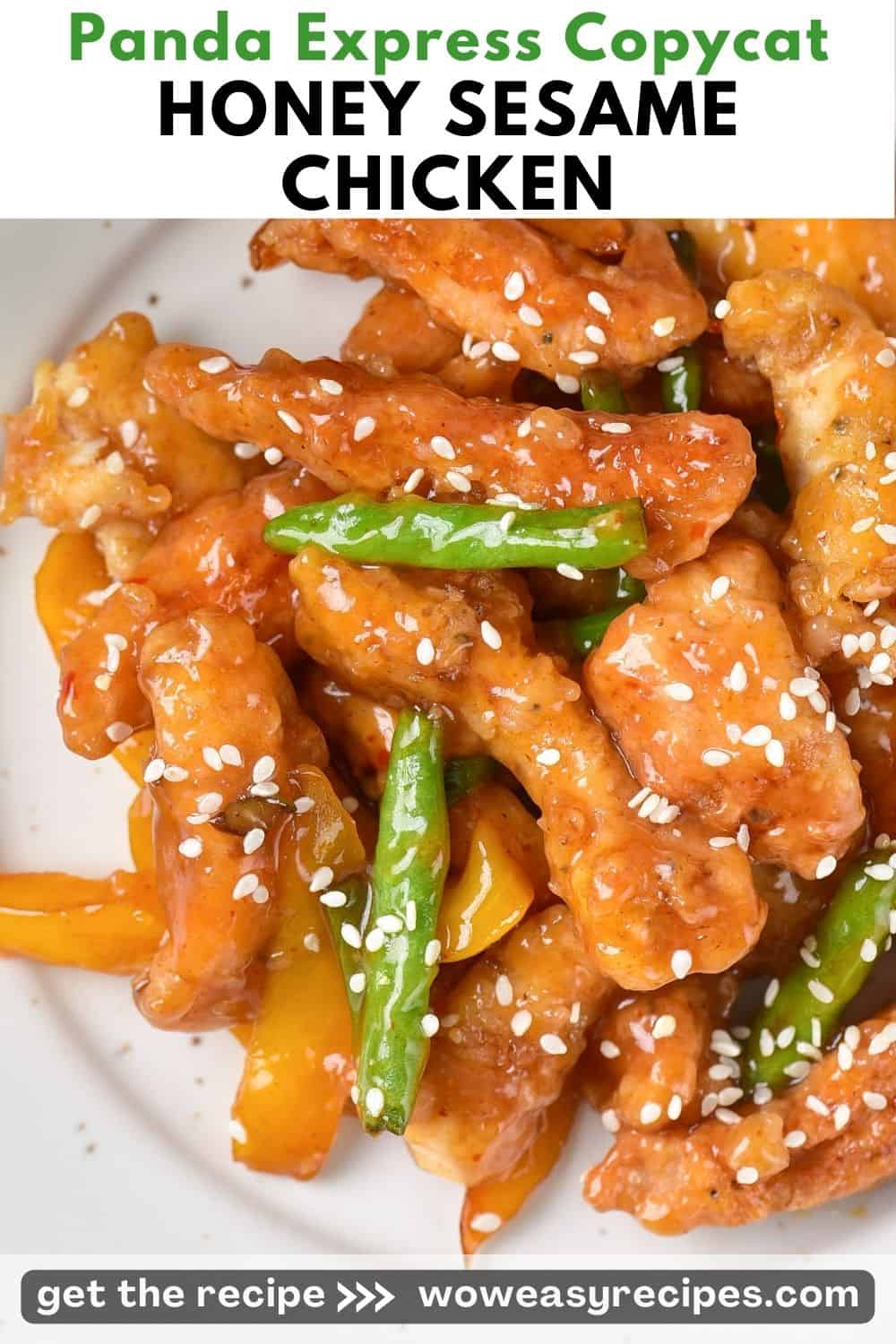 Honey Sesame Chicken Panda Express Copycat - Wow Easy Recipes